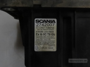 Main battery switch Scania 2742007 - Truckparts 1919